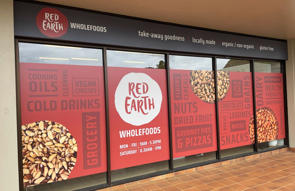 Red Earth Wholefoods - Nimbus Design